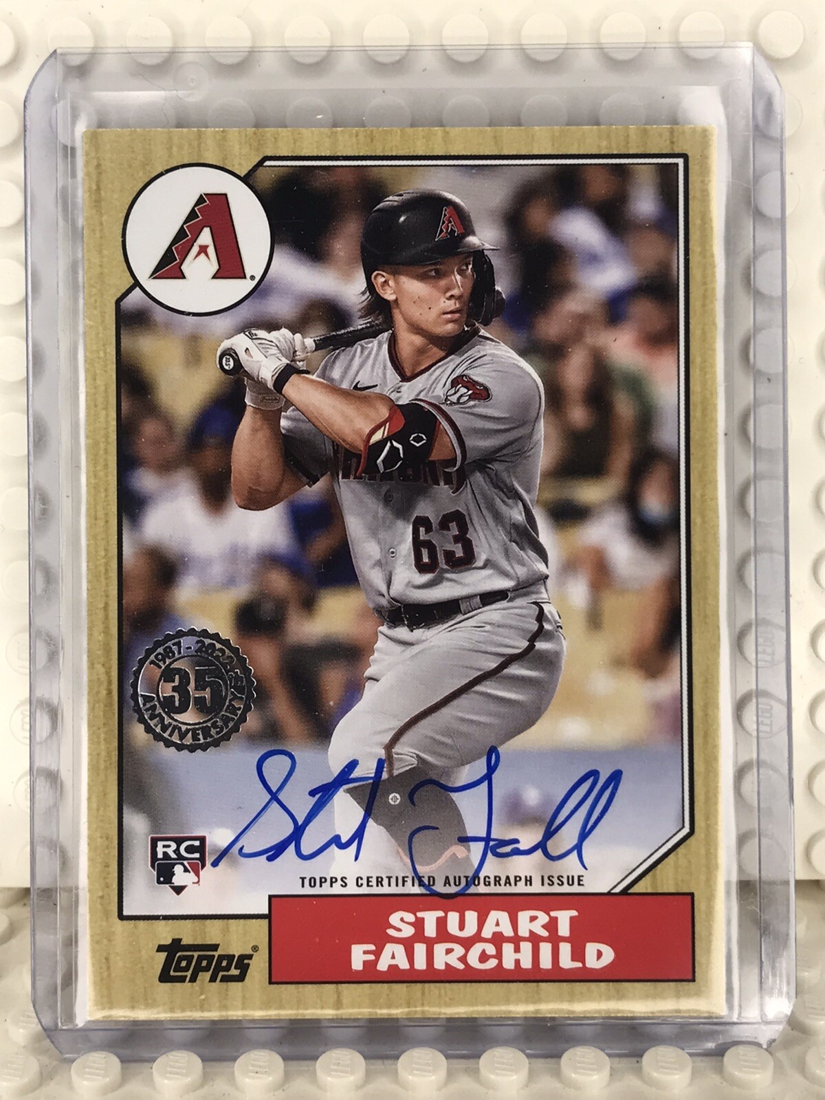 Stuart Fairchild 2022 Topps '87 Rookie Auto Autograph RC #SF ...