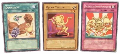 Ojama Yellow OjaMuscle Spell Card The League Nomenclature Trap Yu-Gi-Oh ...