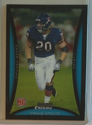 2008 Bowman Chrome Rookie #BC28 Craig Steltz Chicago Bears Football ...