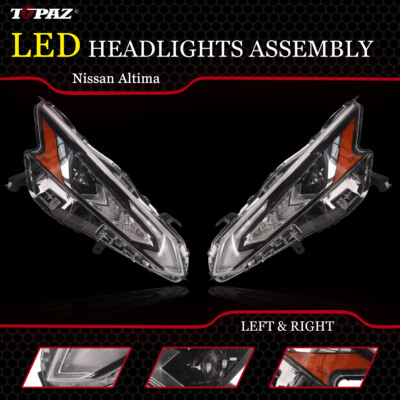 For Nissan Altima 2019-2022 LED Headlights Left & Right 260606CA5B ...