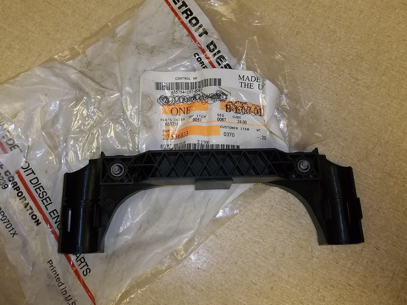 Detroit Diesel 23536833 Jake Brake Harness Support Bridge *FREE ...