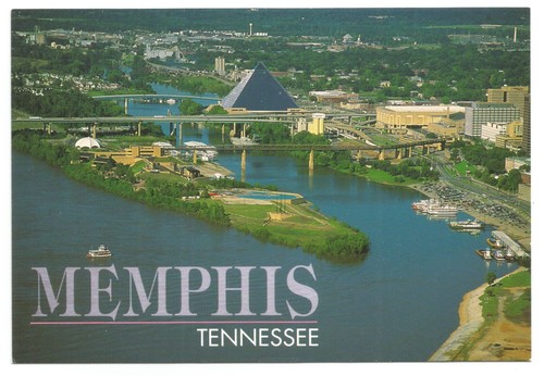 Vintage NBA Memphis Grizzlies Tigers Pyramid Basketball Arena Stadium ...
