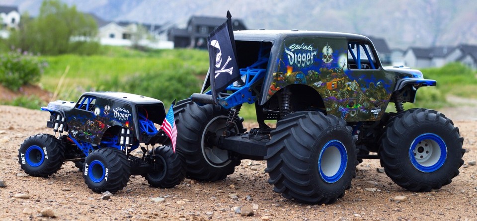 Oversteer Hobbies Front Bumper for Losi Mini LMT - Flexible Durable ...