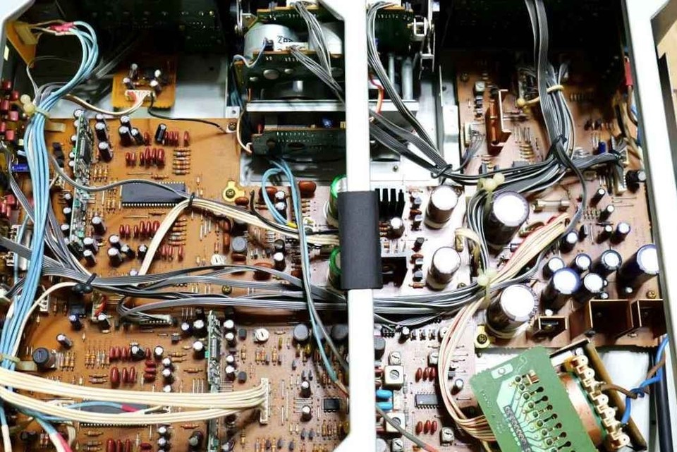 Sony TC-KA3ES Cassette Deck Black Rusted Parts Used Junk Record Play ...
