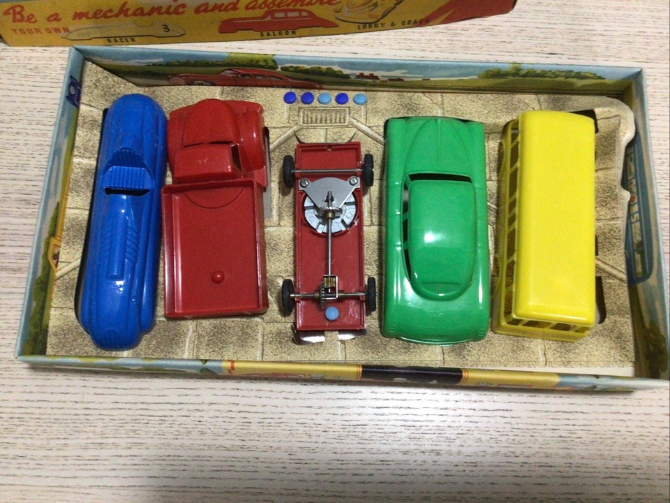 Rare Vintage 4 Models In One Motor Car Original Collectors Toy Boxed ...