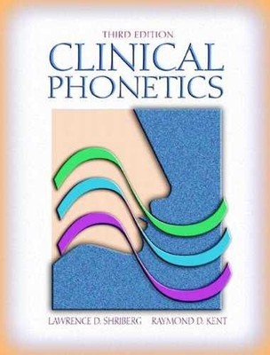 Clinical Phonetics (3rd - Paperback, by Shriberg Lawrence D ...