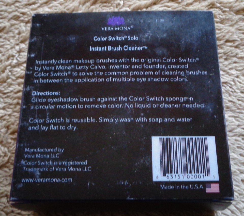 New Color Switch Solo Instant Brush Cleaner by Vera Mona | eBay