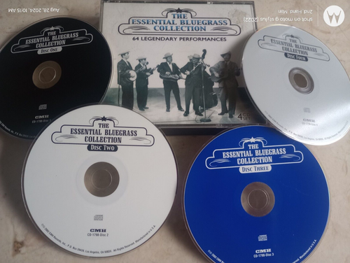 2002 THE ESSENTIAL BLUEGRASS COLLECTION 64 LEGENDARY PERFORMANCES 4 ...