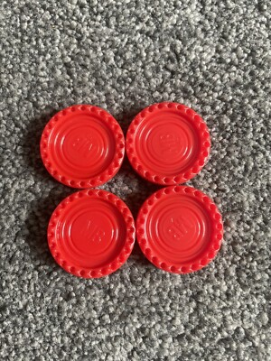 MB Connect 4 Game Spares Replacement Pieces Counters 4x Red Official ...