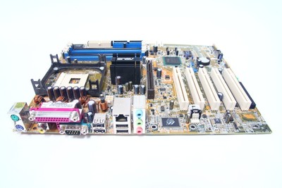 Asus P4P800 SE ATX PC Motherboard AMD Socket 478 AGP SATA Intel 865PE ...