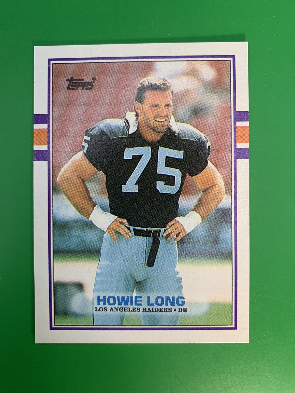 1989 Topps Howie Long #273 Los Angeles Raiders | eBay