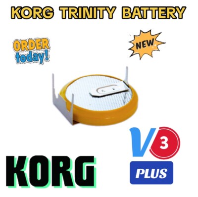 Korg Trinity Battery -V3 - Plus -new -USA SHIPPING ONLY | eBay