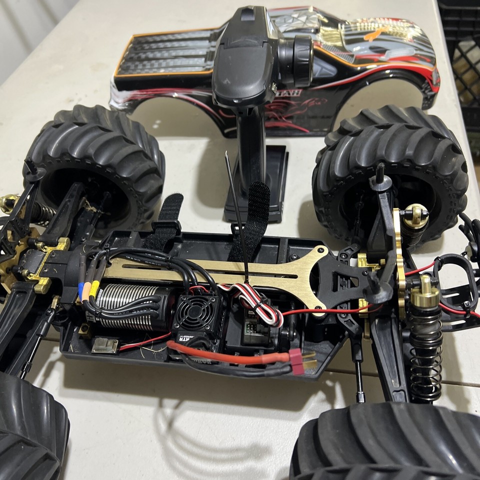 JLB Racing Cheetah Rc Car 1/10 4WD Remote Control Car Truck RTR | eBay