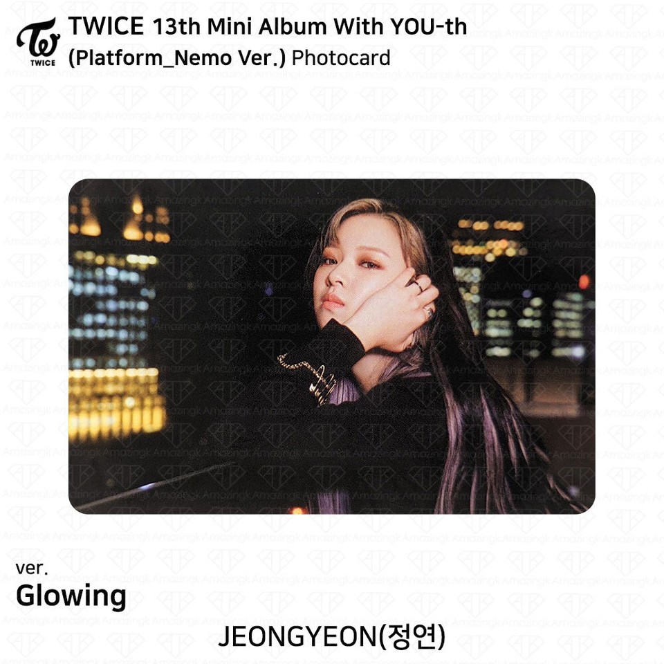 TWICE 13th Mini Album With YOU-th Platform Nemo Ver Special Photocard ...