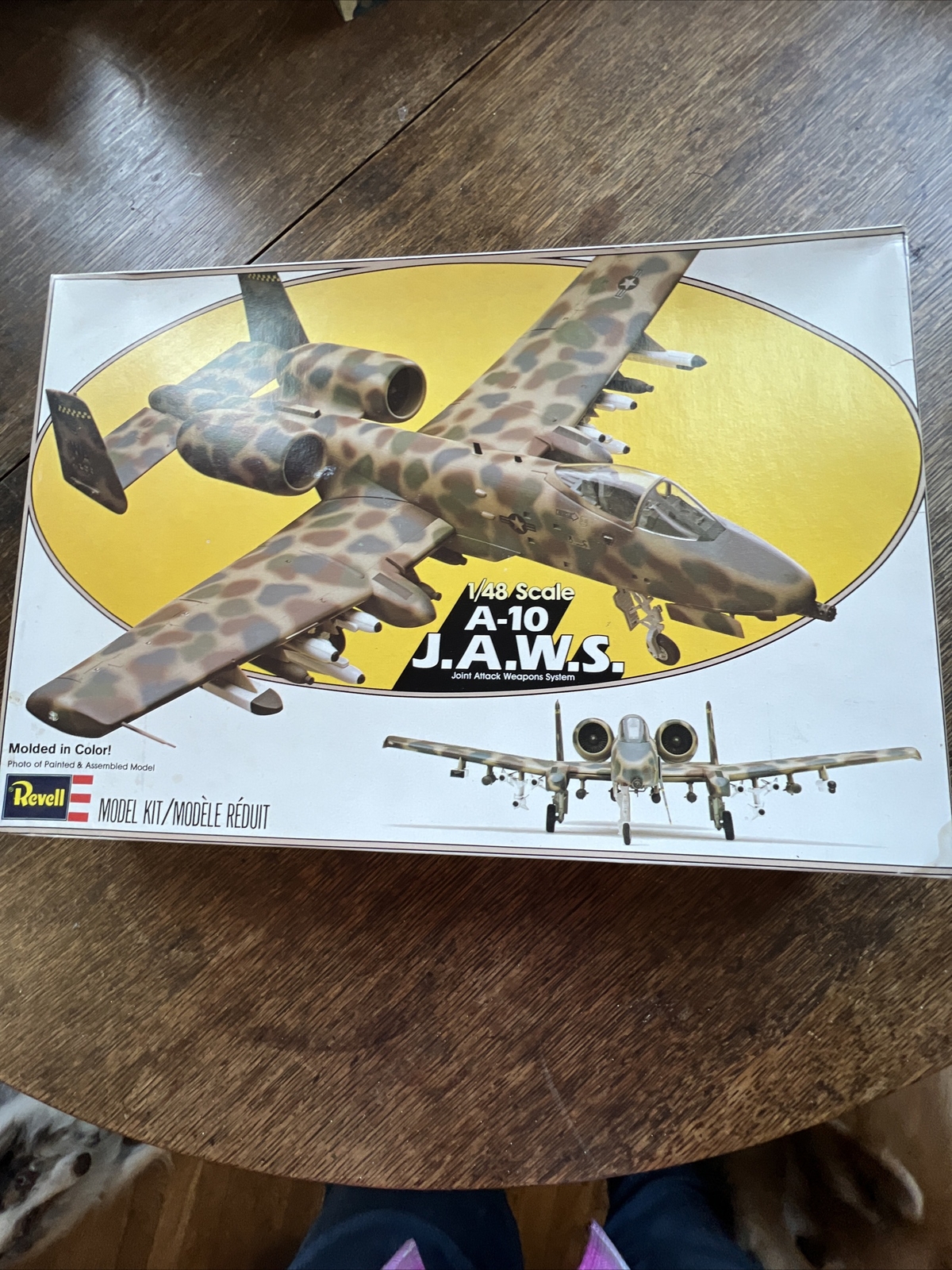 1979 Revell A-10 Warthog Jaws Joint Attack Weapon Airplane Model Kit 1/ ...