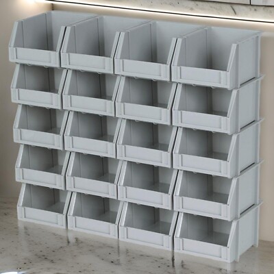SMALL MINI PLASTIC PARTS BIN STORAGE RACK FOR ORGANIZER BOLTS BEADS ...