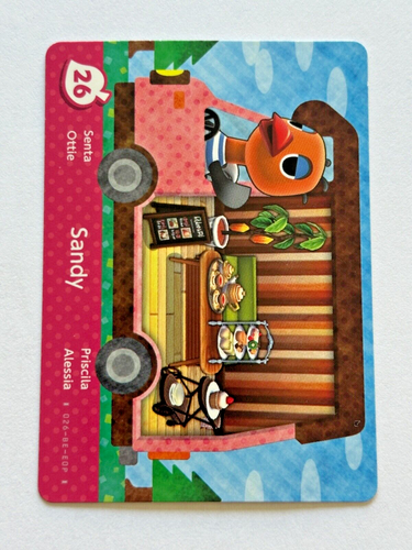Carte Amiibo - Nintendo - Animal Crossing - Caravane - #26 Ottie ...