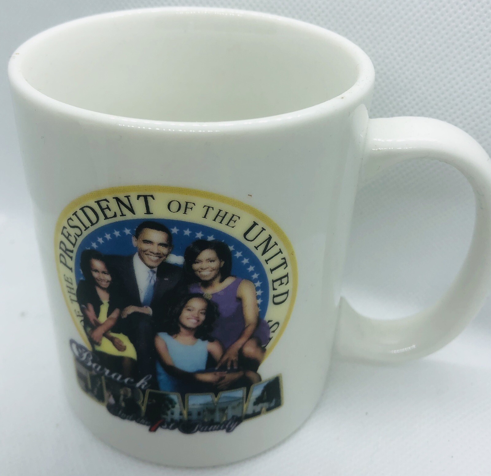 Barack Obama 44th President First Family Commemorative Collector Coffee ...