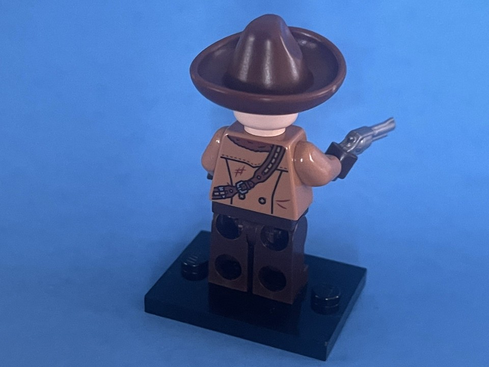 Lego Cowboy Light FLESH CHARRO western bandit w brick warriors sombrero ...