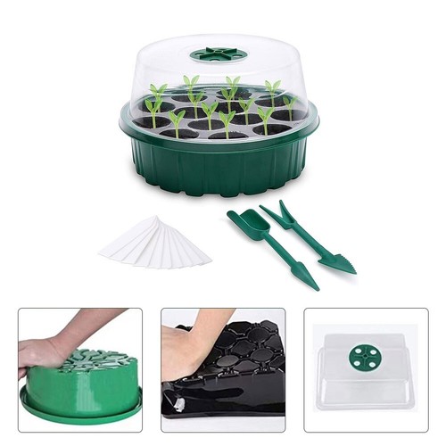 Stackable Nursery Pots with Vented Tray for Efficient Plant Management ...