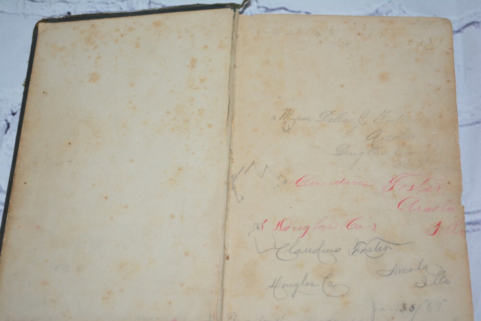 Antique RAY'S ALGEBRA, PART FIRST, 1848 Math Book, by Joseph Ray | eBay