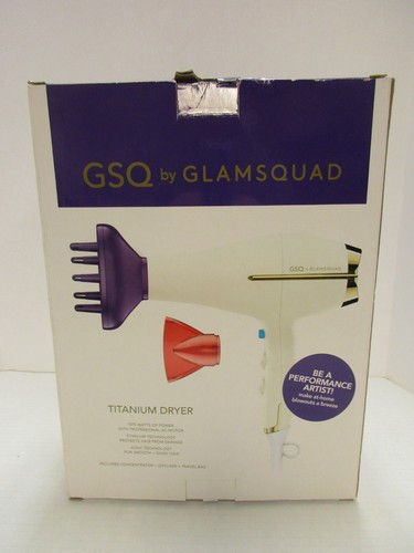 GSQ By Glamsquad Titanium Dryer BE A PERFORMANCE ARTIST BRAND NEW ...