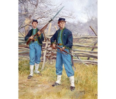 "69th Pennsylvania Irish Volunteer Infantry" Don Troiani Civil War ...
