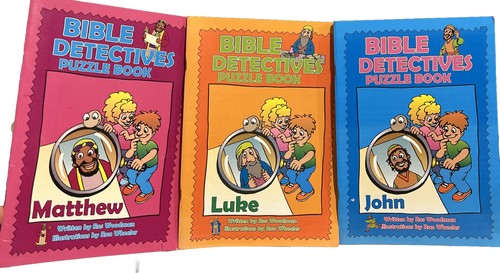 Bible Detectives - John, Luke & Matthew by Rosalind Woodman (Paperback ...