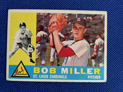 1960 TOPPS #101 BOB MILLER | eBay