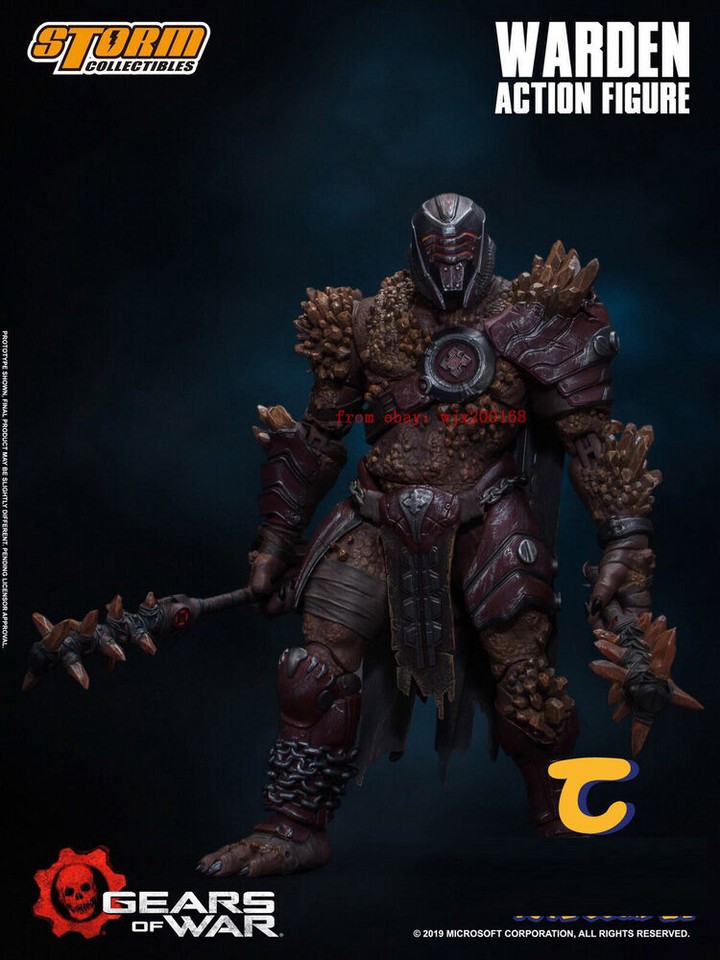 NEW Storm Toys Gears Of War 1/12 Scale Warden Figure Model In Stock ...