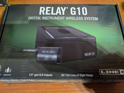 Line 6 Relay G10 Digital Wireless Guitar System 2.4 GHz Digital Guitar ...