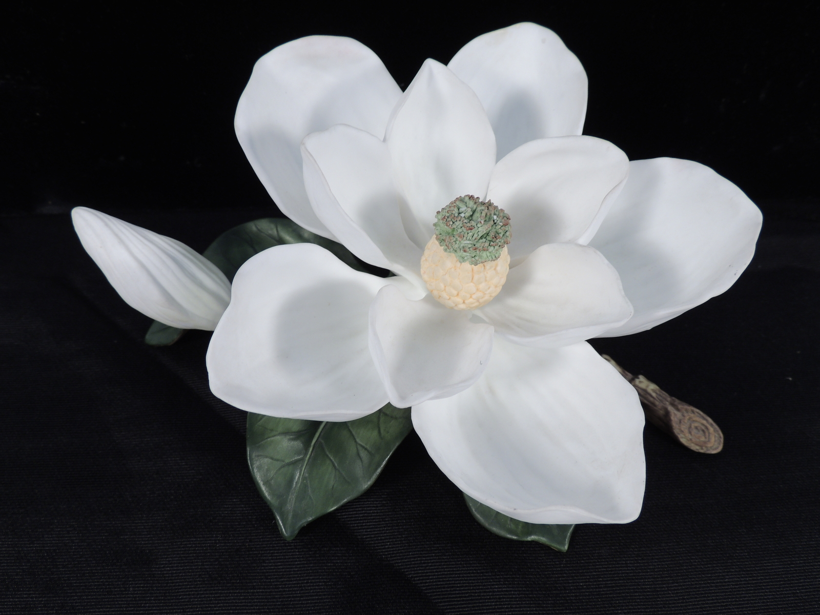 Lot 3 Flower Pieces Homco Masterpiece Magnolia Aristocrat Rose Crown ...