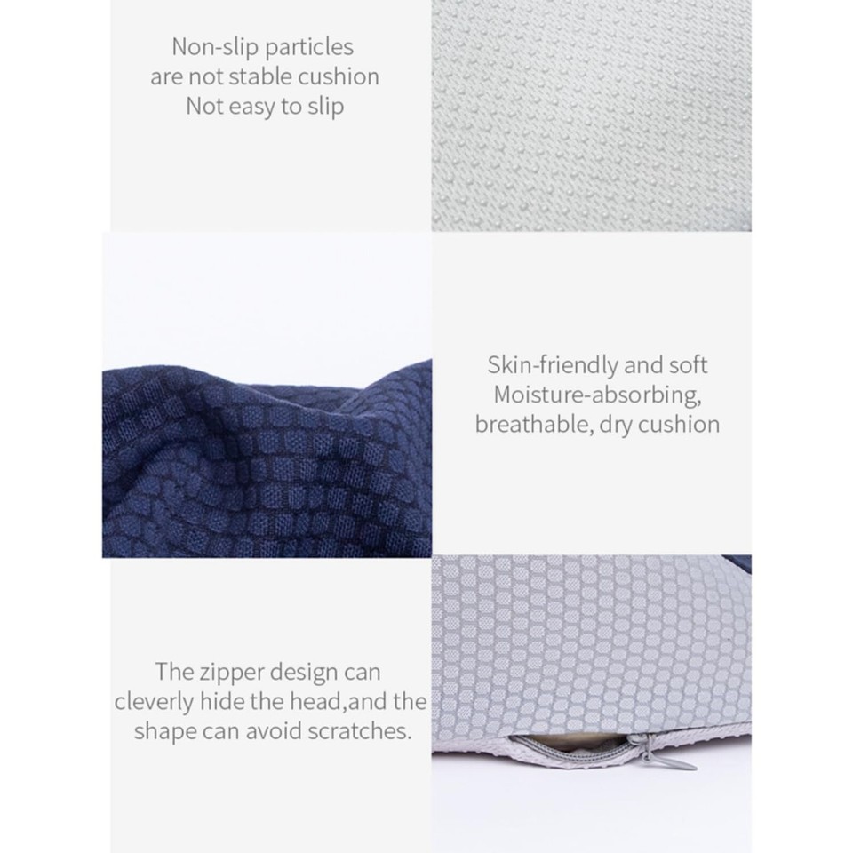 Outfany Ergoseat Welnax Orthosoothe Memory Foam Seat Cushion Ultra ...