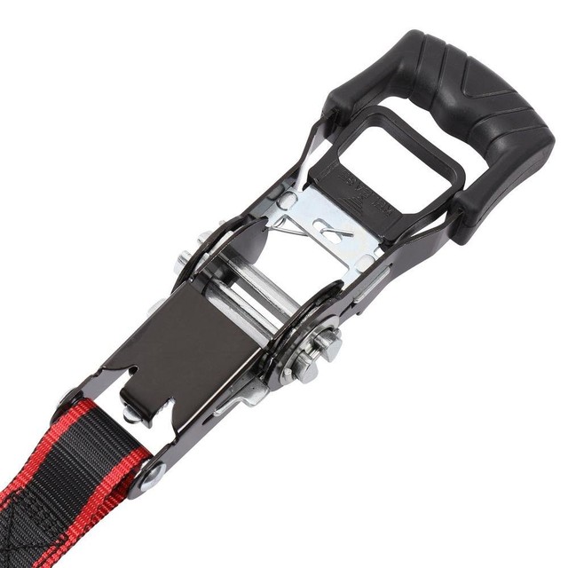 Husky 1 inch x 12 feet Ratchet Tie-Down Straps 500 lb - 4 Pack for sale ...