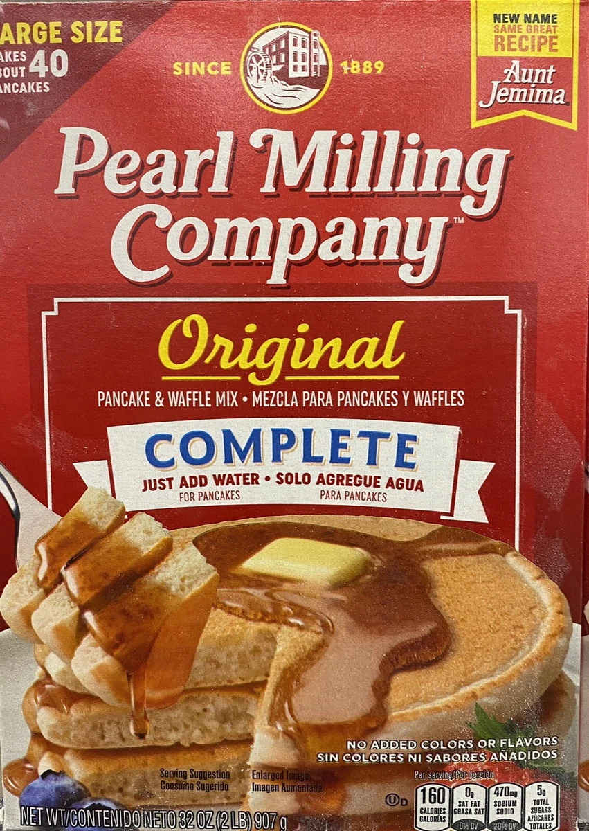 Aunt Jemima Pancake Mix Directions On Box