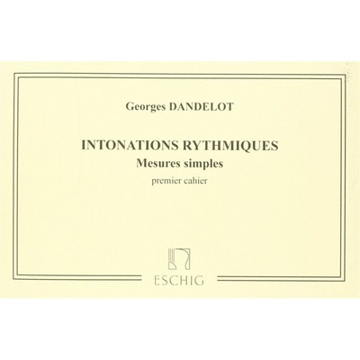 Intonations Rythmiques 1 - Georges Dandelot | eBay