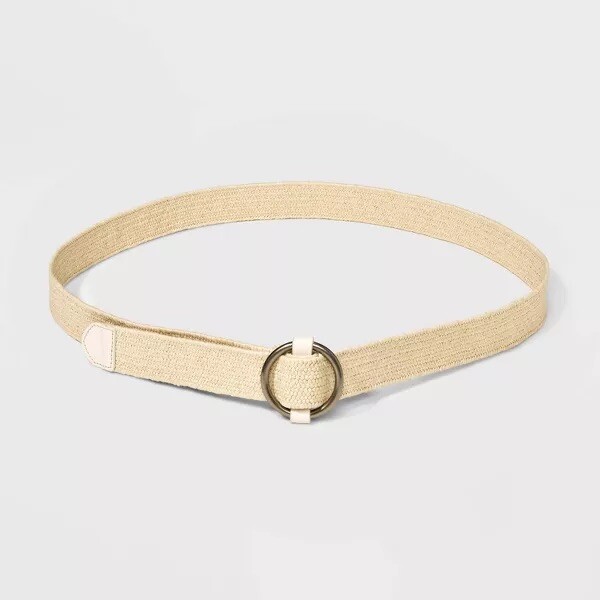 NEW Women's Woven Belt - Ava & Viv™ Beige - Size 1X/2X | eBay