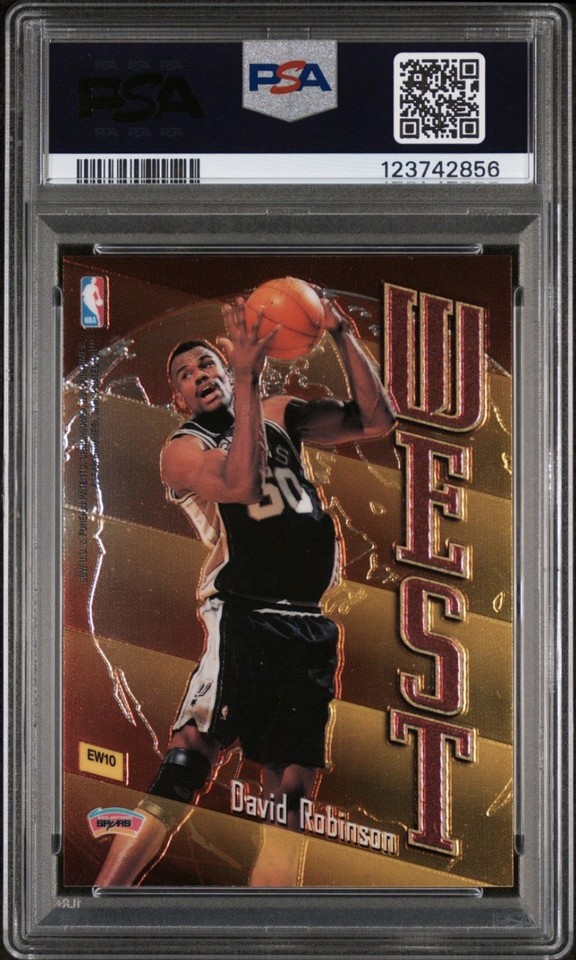1998 TOPPS EAST WEST EW10 Patrick Ewing/ David Robinson PSA 9 Pop 10 | eBay
