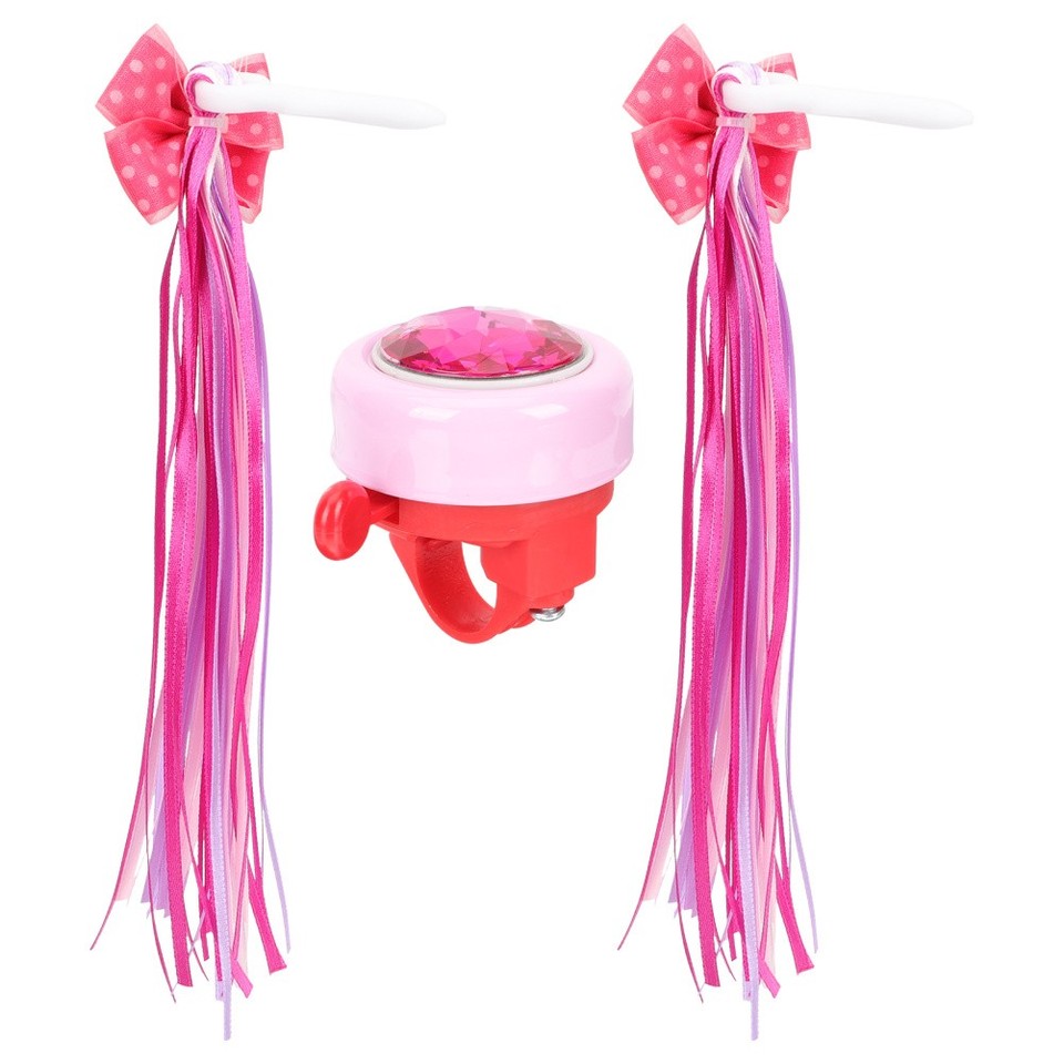 Car Bell Streamer Kids Bike Handlebar Streamers Shiny Child Ribbons ...