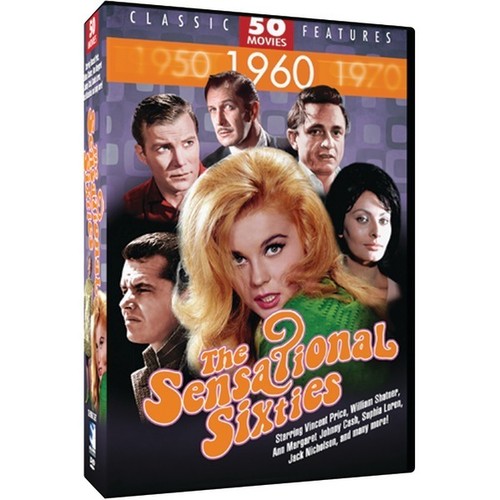 The Sensational Sixties: 50 Movies (DVD, 2012, 12-Disc Set ...