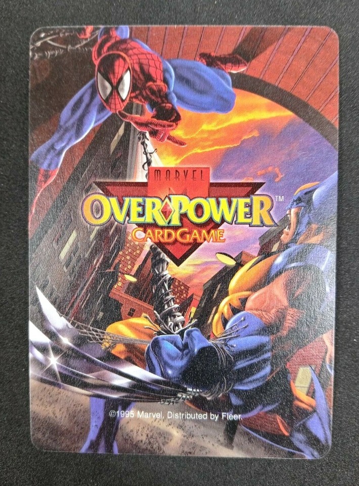 1995 Marvel Overpower Card Thing Clobberin Time One Per Deck | eBay