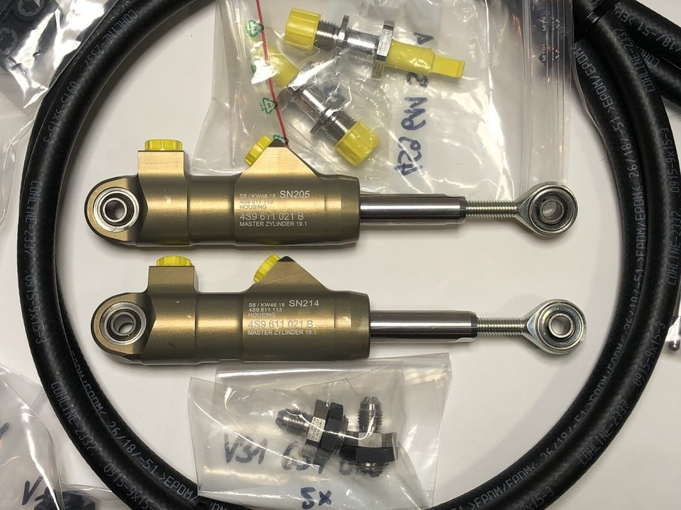 NEW 35 PIECE PIVOT MOUNT MASTER CYLINDER KIT for BALANCE BAR RACING ...