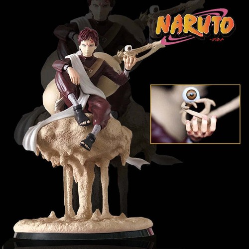 22CM Anime Naruto Gaara PVC Action Figure Statue Collection Model ...