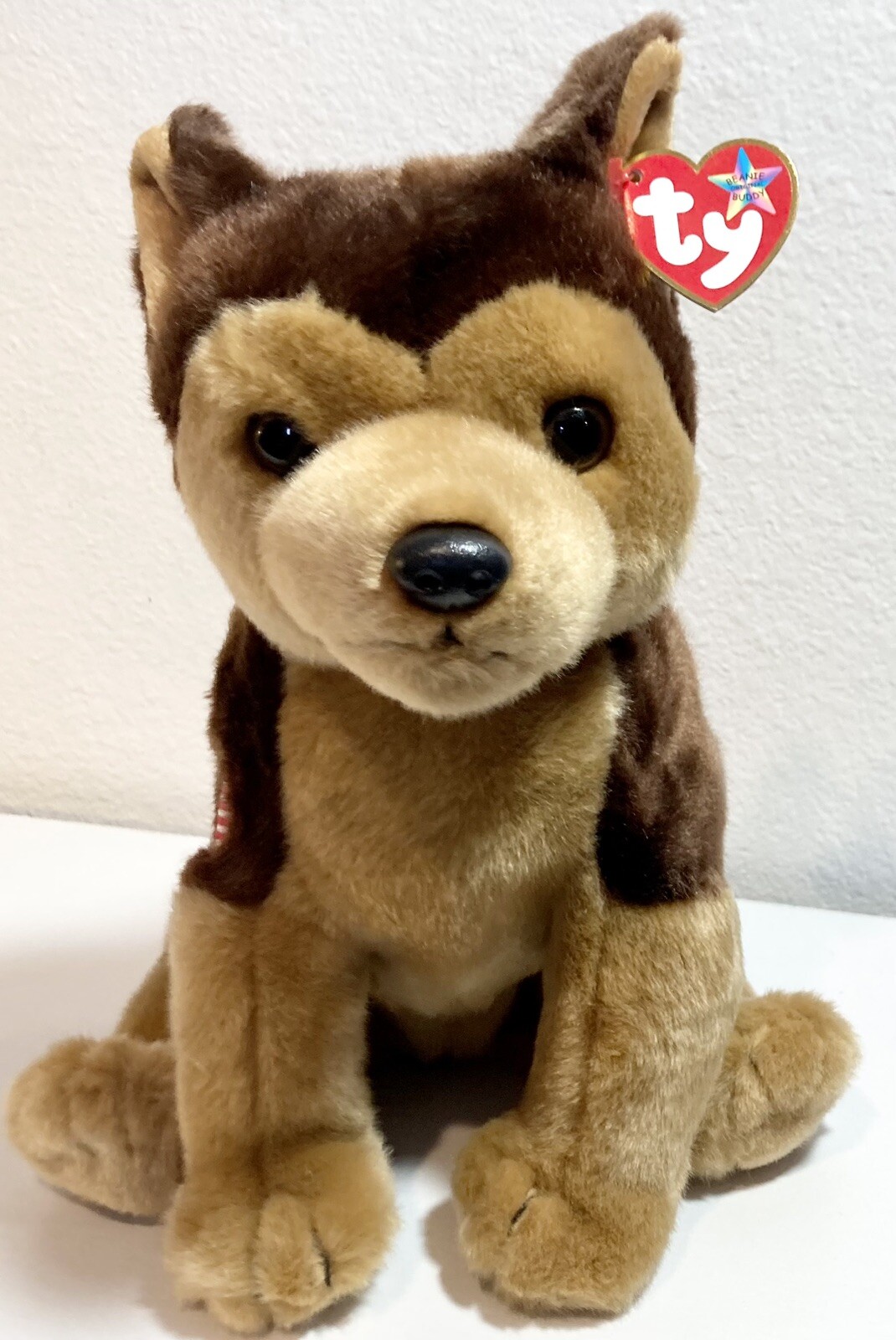 TY Beanie Buddy COURAGE Shepherd NYPD Dog Approx 10” Ty Store Exclusive ...