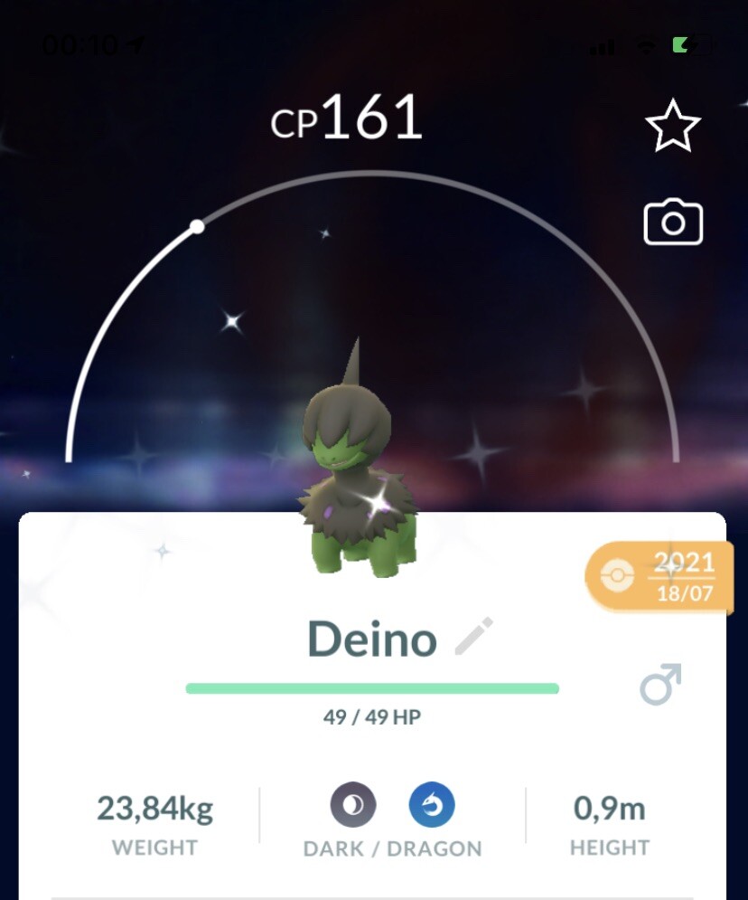 Shiny Deino