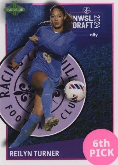 2024 Parkside NWSL Vol. 1 - Draft Picks Reilyn Turner #6 (RC) for sale ...