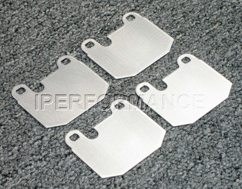 Titanium Brake Pad Shim Heat Shield Set for Alfa Romeo GTV-6 1981-1986 ...