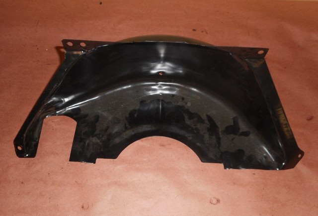 GM 14038632 Th350 Automatic Transmission Cover Shield Black Metal 75-82 ...