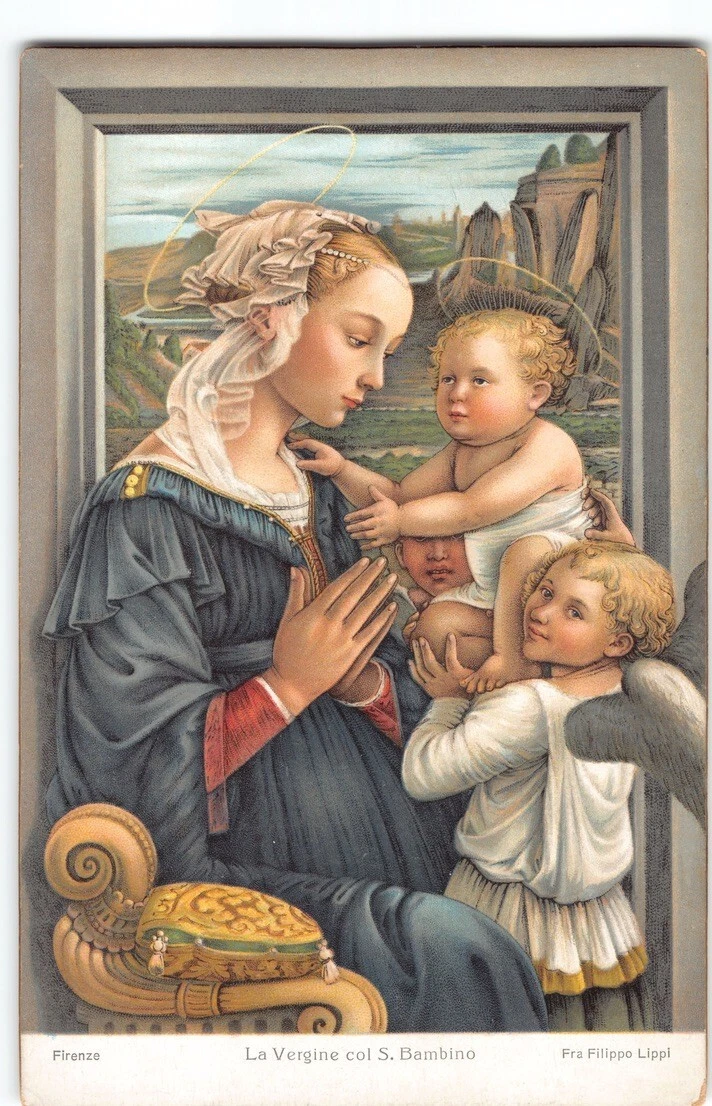 Fra Filippo Lippi Madonna And Child With Angels