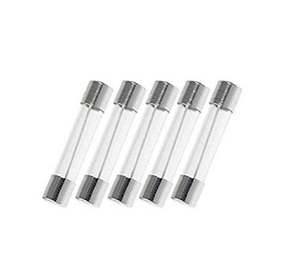 5 Pack of Buss AGC-30, 30A 32V Fast Acting (Fast Blow) Glass Body Fuses ...